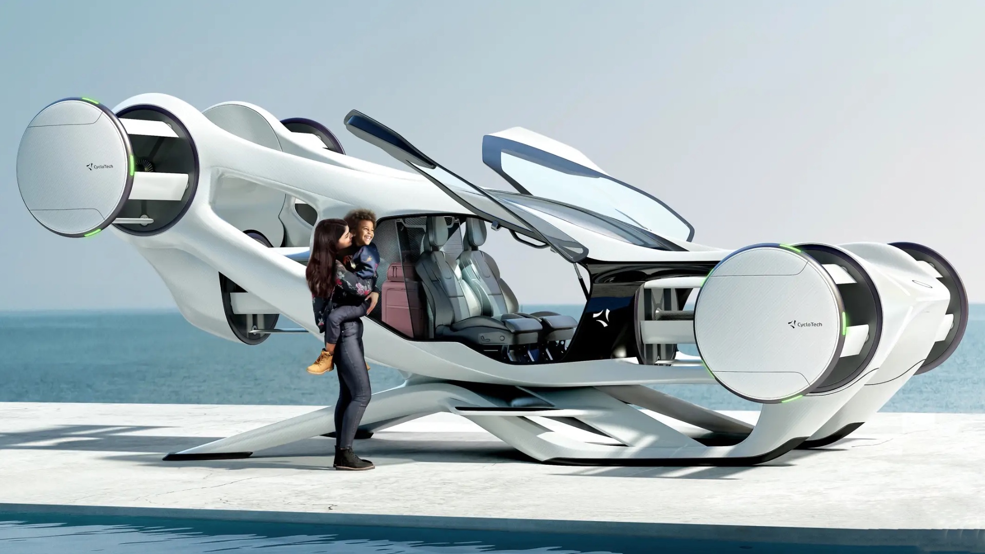 CruiseUp je první první létající auto na světě, které umí létat do ...